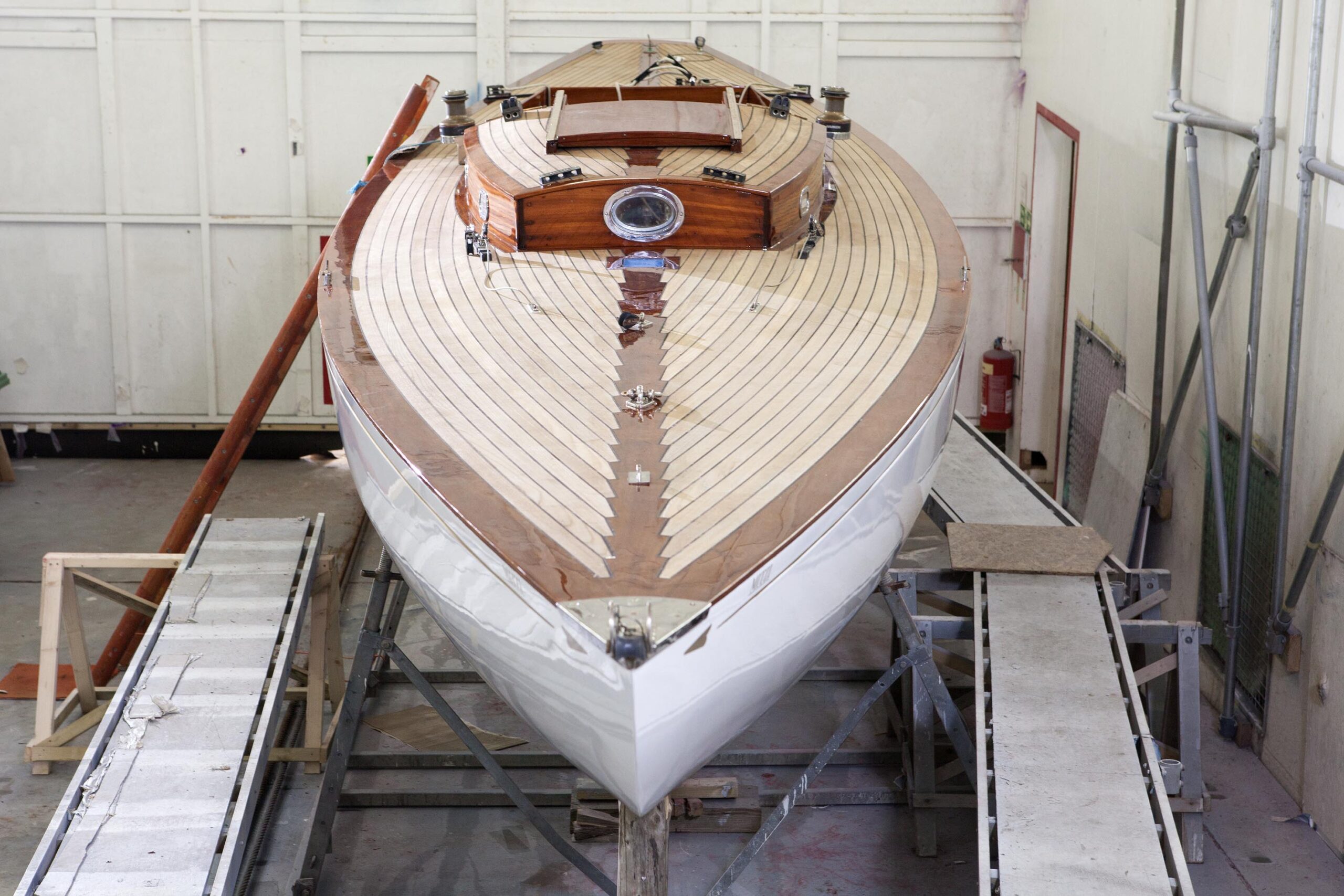 International One Design restored to former glory - Falmouth Boat Co.